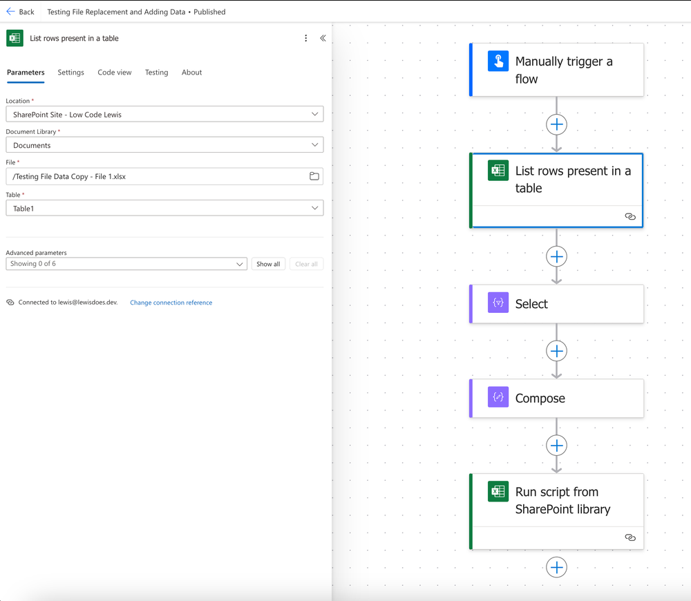 Add rows to Excel sheets without tables in Power Automate