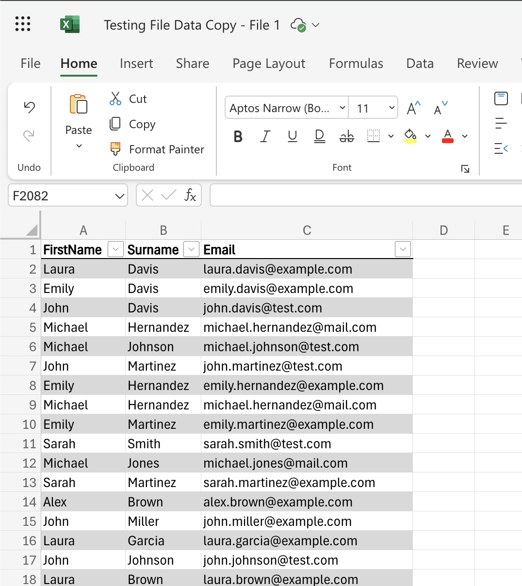 Add rows to Excel sheets without tables in Power Automate