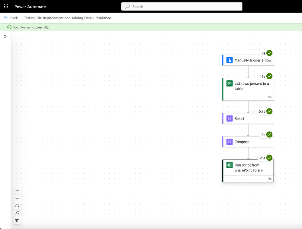 Add rows to Excel sheets without tables in Power Automate