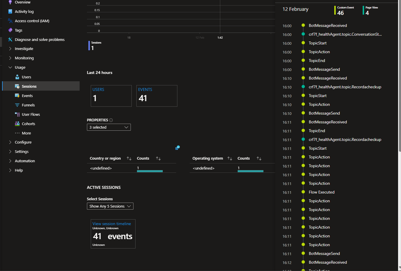 Make debugging flows in agents easier with Application Insights