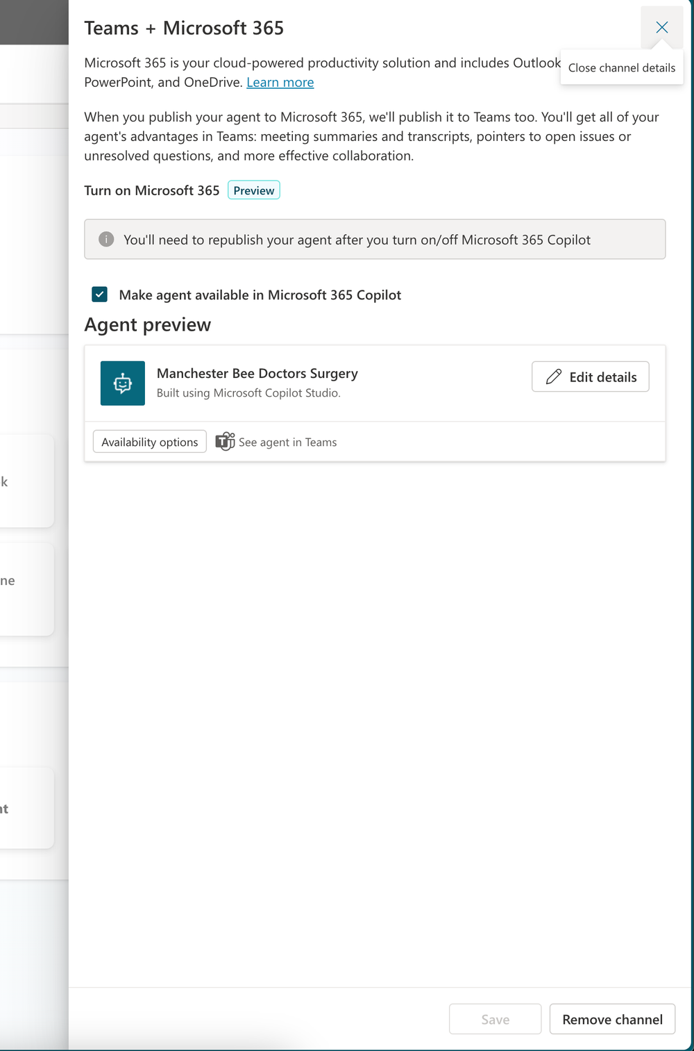Extend Microsoft 365 Copilot with Copilot Studio custom agents