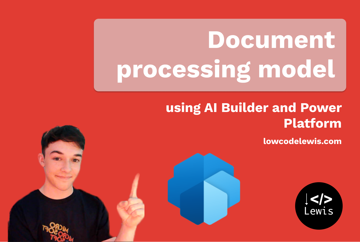 Training a document processing model in Power Platform with AI Builder - Low Code Lewis