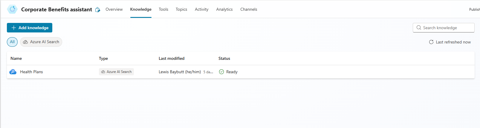 Building Copilot Studio agents with Azure AI Search and Mapped Citations