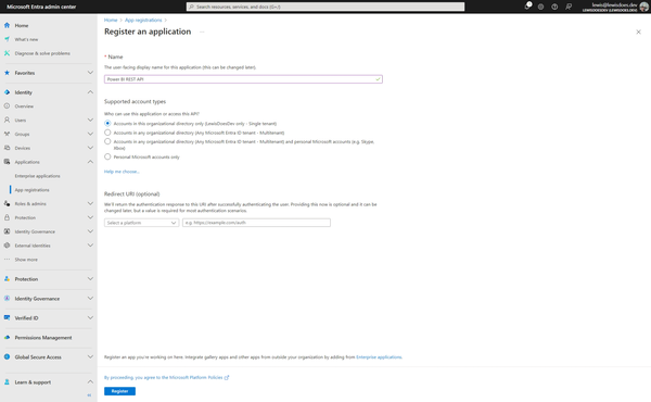 Handling Auth With The Power Bi Rest Api 