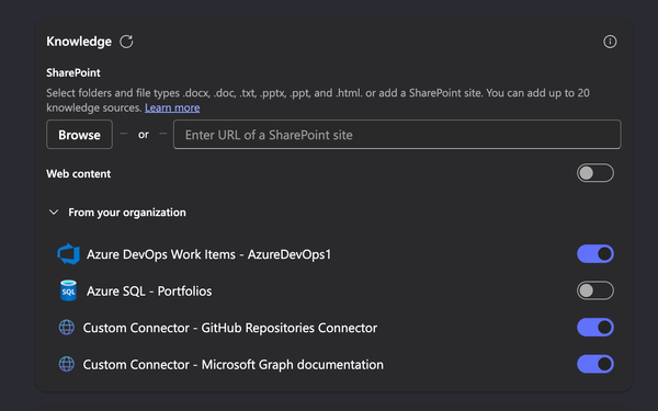 Extending Microsoft 365 Copilot with agents & Graph Connectors