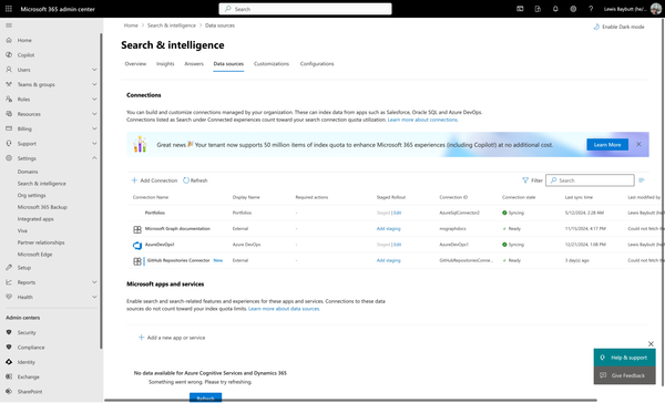 Extending Microsoft 365 Copilot with agents & Graph Connectors