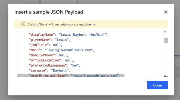 Parse Json In Power Automate Low Code Lewis