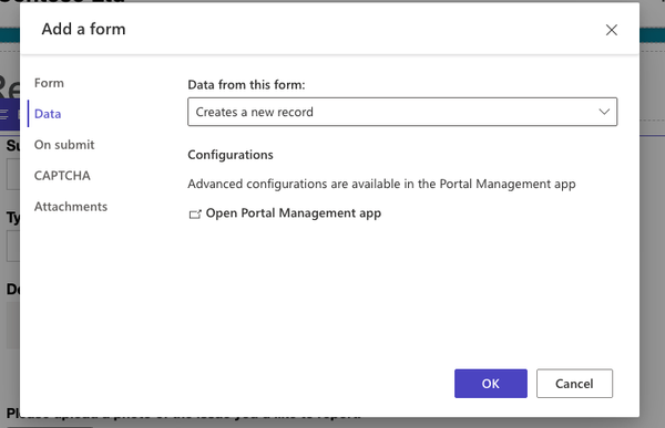 Uploading attachments when using a basic form in Power Pages - Low Code ...