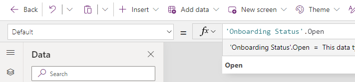 Set a custom default value for a Dataverse choice in Canvas Apps - Low ...