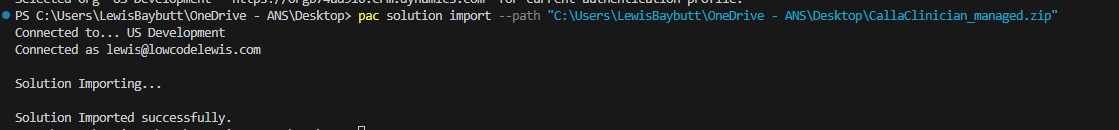Move solutions between environments with the Power Platform CLI - Low ...