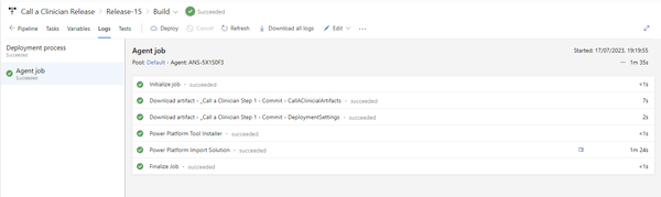Resolve environment variables and connection references during ...