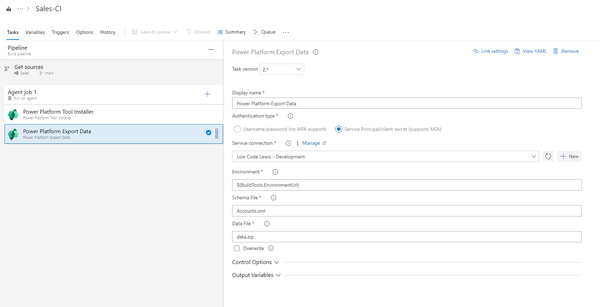 Export and import data using the Power Platform Build Tools - Low Code Lewis