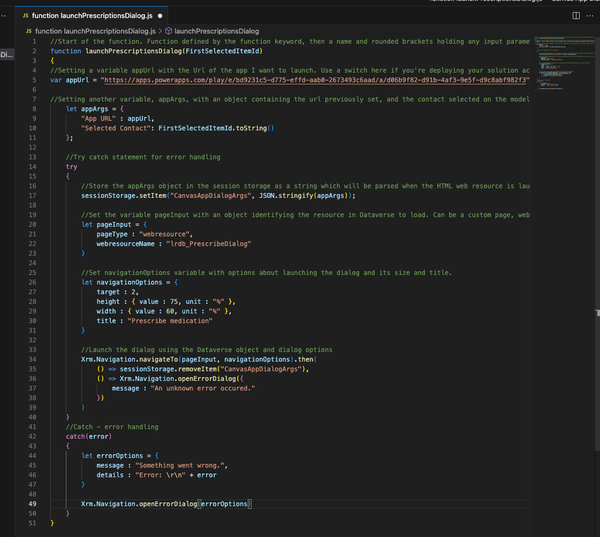 Build custom model-driven app functionality with canvas app pop ups ...