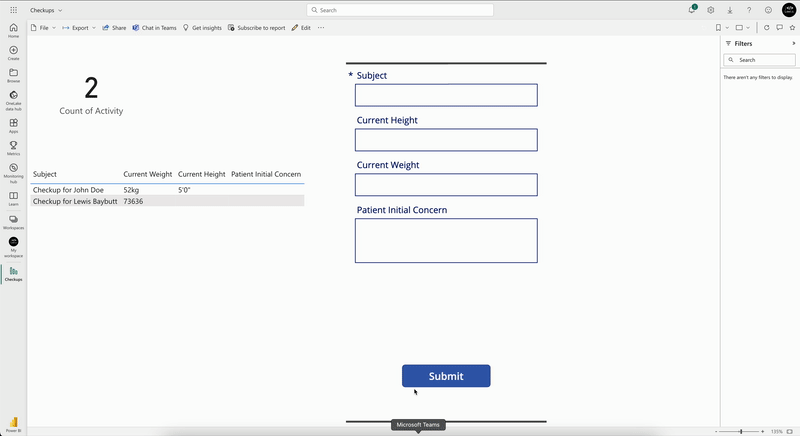 Refresh a Power BI report from an embedded Power Apps visual - Low Code ...