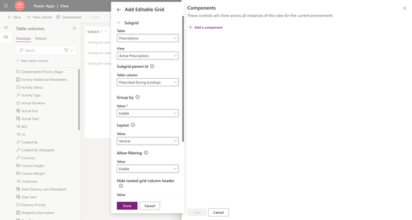 Nested subgrids in model-driven apps - Low Code Lewis